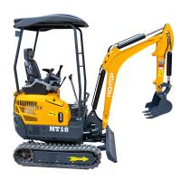 China HT18L Mini Excavator with 1310kg Operating Weight for Versatile Construction Tasks for sale