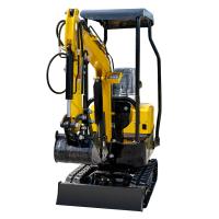 China HT-10CZ 1000kg Weight Mini Excavator with 360° Rotation and Optional Attachments for sale