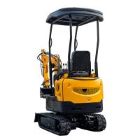 China HT10G Mini Excavator 1000kg Weight with 0.025cbm Bucket Capacity for Tight Spaces for sale