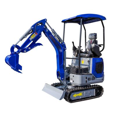 China HT12P 1200kg Mini Excavator with KOOP 192F Engine for Tight Spaces for sale