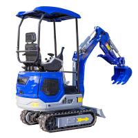 China HT12P 1200kg Mini Excavator with KOOP 192F Engine for Tight Spaces for sale