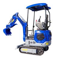 China HT12P 1200kg Mini Excavator with KOOP 192F Engine for Tight Spaces for sale