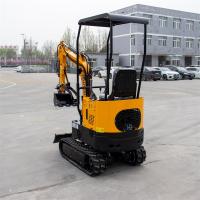 China 1Ton HT-10B Mini Excavator  Koop Engine 192F  and Adjustable Dozer Blade for sale