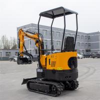 China 1Ton HT-10B Mini Excavator  Koop Engine 192F  and Adjustable Dozer Blade for sale