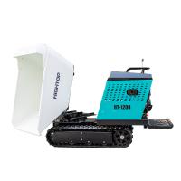 China HT1200 Crawler Rotation Dump Truck with 13.5HP Engine 180° Rotation for sale