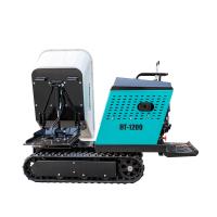 China HT1200 Crawler Rotation Dump Truck with 13.5HP Engine 180° Rotation for sale
