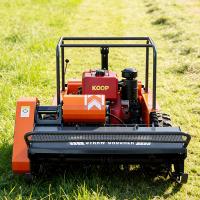 China HTM1200 Intelligent Remote-Controlled Lawn Mower with 1.2m Cutting Width for sale