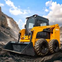 China HTS65 Skid Steer Loader with 900kg Rated Load or Construction and Landscaping for sale