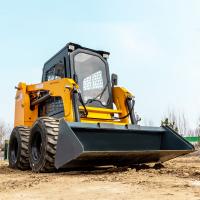 China HTS65 Skid Steer Loader with 900kg Rated Load or Construction and Landscaping for sale