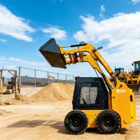 China HTS65 Skid Steer Loader with 900kg Rated Load or Construction and Landscaping for sale