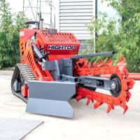 China HTC24 Skid Steer Trencher 16 kW Runtong Engine Adjustable Trenching Depth for sale