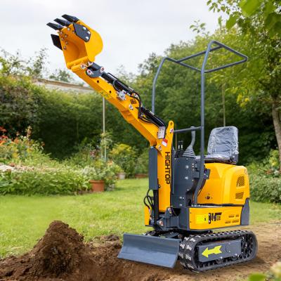 China HT06 Mini Excavator with 600kg Operating Weight 2017mm Max Digging Height for sale