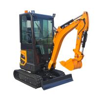 China HT18U Mini Excavator with 39hp Power 0.04m³ Bucket Capacity for Narrow Areas for sale