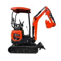 China HT18U Mini Excavator with 39hp Power 0.04m³ Bucket Capacity for Narrow Areas for sale