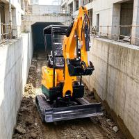 China HT-20U Mini Excavator with 1650 kg Working Weight and Zero-Tail-Swing Structure for sale