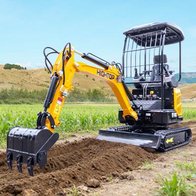 China HT18C 1.8-tonne Class Zero-Tail Swing Mini Excavator with High-Performance Engine for sale