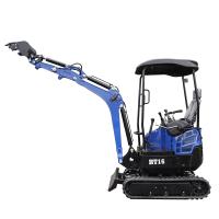 China HT-16 Compact Excavator with 2450mm Transport Length 1100kg Work Quality for sale
