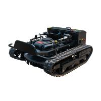 China HTM-800T Remote-controlled lawn mower with 800mm crop width vehicle adjustment for sale