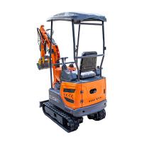 China HTY15 1.5 Ton Compact Crawler Mini Excavator with Hydraulic Joystick Control for sale