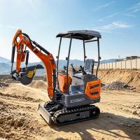 China HTY15 1.5 Ton Compact Crawler Mini Excavator with Hydraulic Joystick Control for sale
