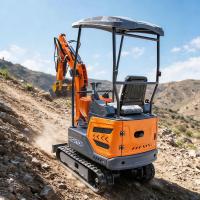 China HTY15 1.5 Ton Compact Crawler Mini Excavator with Hydraulic Joystick Control for sale