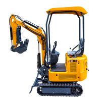 China HT-10A 1-ton Class Compact Hydraulic Mini Excavator for sale