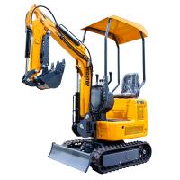 China HT-10A 1-ton Class Compact Hydraulic Mini Excavator for sale