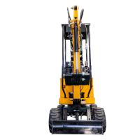 China HT10L Wheeled Mini Excavator with 10KW Rated Power for sale