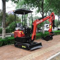 China HT12G 1.2 Ton Crawler Mini Excavator with Kubota Z482 Engine and Compact Design for Tight Spaces for sale