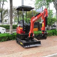China HT12G 1.2 Ton Crawler Mini Excavator with Kubota Z482 Engine and Compact Design for Tight Spaces for sale