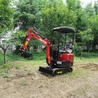 China HT12G 1.2 Ton Crawler Mini Excavator with Kubota Z482 Engine and Compact Design for Tight Spaces for sale