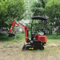 China HT12G 1.2 Ton Crawler Mini Excavator with Kubota Z482 Engine and Compact Design for Tight Spaces for sale