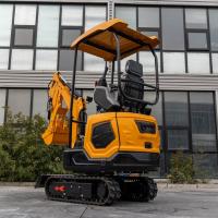 China HT-12P 1200kg Operating Weight 7KW Engine Power Mini Excavator for sale
