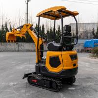China HT-12P 1200kg Operating Weight 7KW Engine Power Mini Excavator for sale