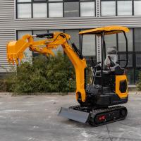 China HT-12P 1200kg Operating Weight 7KW Engine Power Mini Excavator for sale