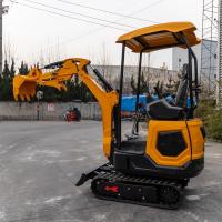 China HT-12P 1200kg Operating Weight 7KW Engine Power Mini Excavator for sale