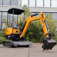 China HT16 1.6-ton Compact Structure Mini Excavator for sale