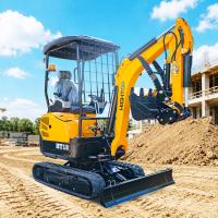 China HT-18 1.8-ton Weight Kubota Engine Mini Excavator for sale