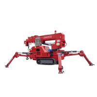 China 2 Tons Spider Crawler Crane With Rubber Tracked Chassis For Small Spaces for sale