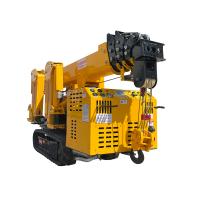 China HTSC300-3 Ton Crawler Spider Crane with 10.5m Max Working Radius for sale