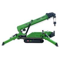 China HTSC800 Dual Power Crawler Spider Crane Hexagonal Fully Automatic for sale