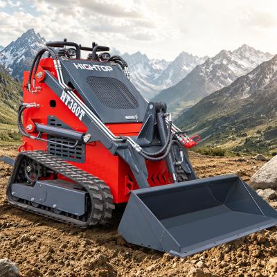 China HT380T Mini Skid Steer Loader for Compact Multifunctional Operations for sale