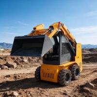 China HTS25 Skid Steer Loader with 18.5 Kw Rated Power Zero Turning Radius for sale