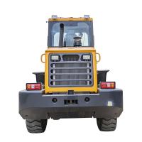 China 3T Rated Loading Capacity Wheeled Loader Minimum Turning Radius for Wheel Loader Operations for sale