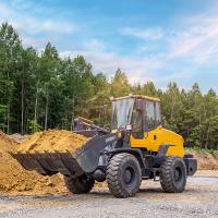 China 3T Rated Loading Capacity Wheeled Loader Minimum Turning Radius for Wheel Loader Operations for sale