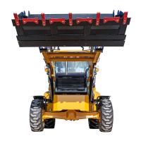 China HTBL810 Wheeled Loader with 1.0m3 Bucket Capacity and 8200kg Operating Weight for 2500kg Loading for sale