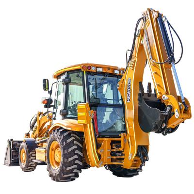China HTBL810 Wheeled Loader with 1.0m3 Bucket Capacity and 8200kg Operating Weight for 2500kg Loading for sale