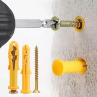 China 100 Million Inventory Plastic Insulation Nylon Hollow Wall Anchors 50 Lbs Load Capacity for sale