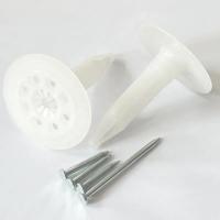 China Plastic Wall Anchors Insulation Nail Anchor System With Customizable Color And Capacity for sale
