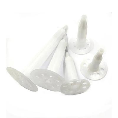 China Customizable Plastic Flat Smooth Surface Insulation Fixing Anchors ISO9001 for sale
